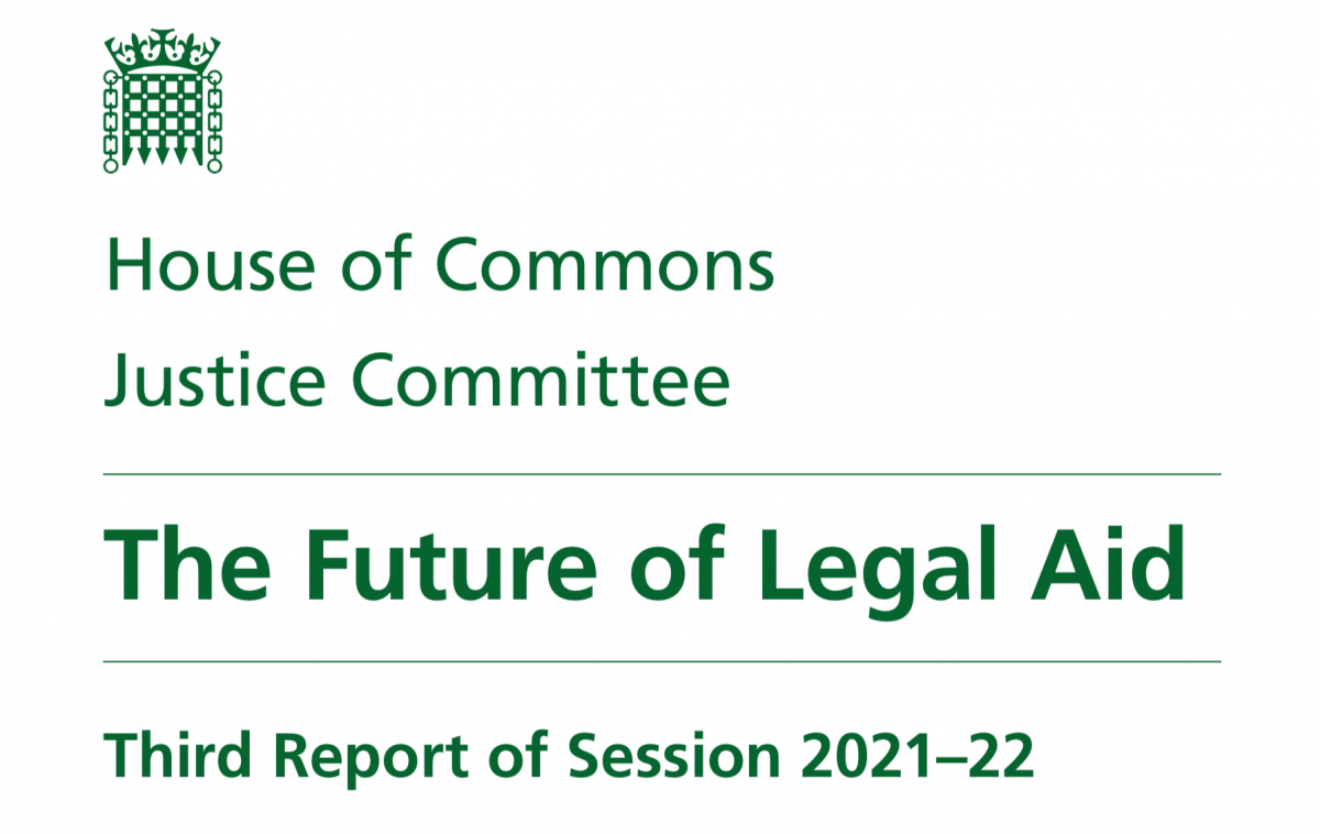 Could legal aid reform be on MPs’ agenda? | Resolution